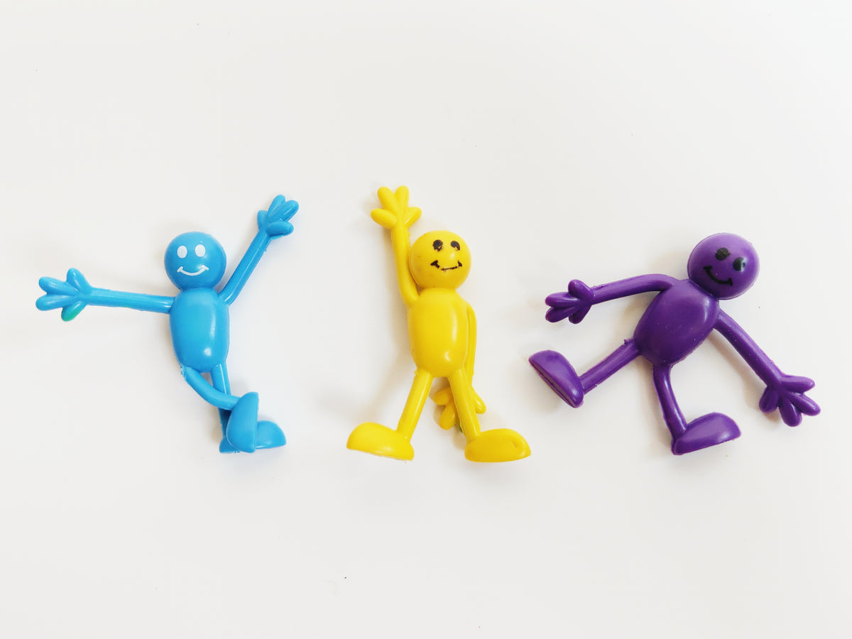 Smiley Face Bendables (Set of 3) – Sensational Play
