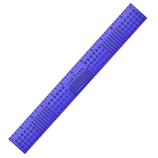 Desk Buddy Multi Textured Tactile Chewable Ruler – Sensational Play