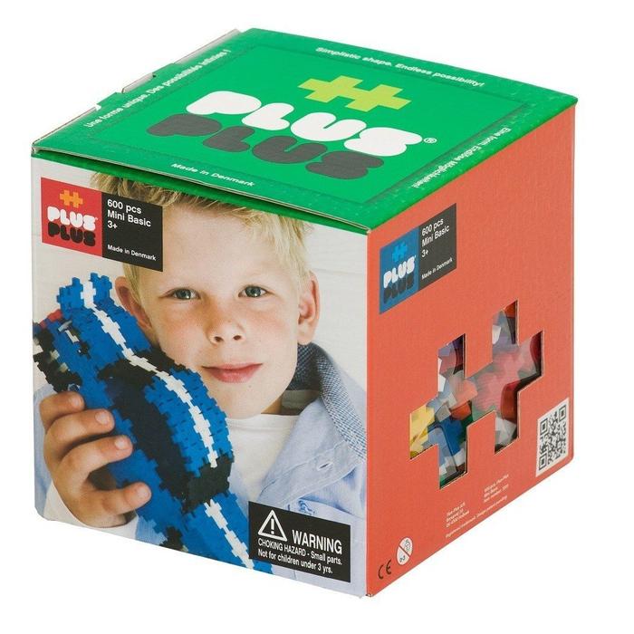 Plus Plus Mini Basic 600 Pcs – Sensational Play